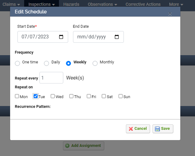 Vector EHS Management Release Notes - 6.17