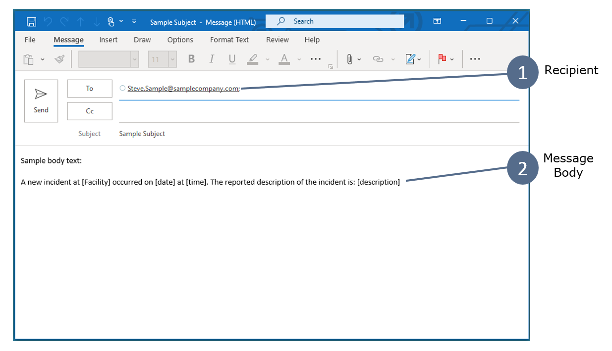 Vector EHS Management Foundations - Configuring Automated Emails Vector EHS Management Foundations - Configuring Automated Emails