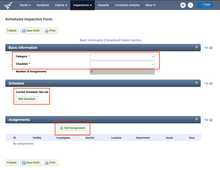Vector EHS Management Release Notes - 6.23