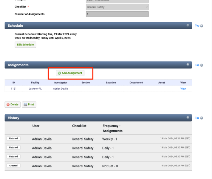 Vector EHS Management Release Notes - 6.23