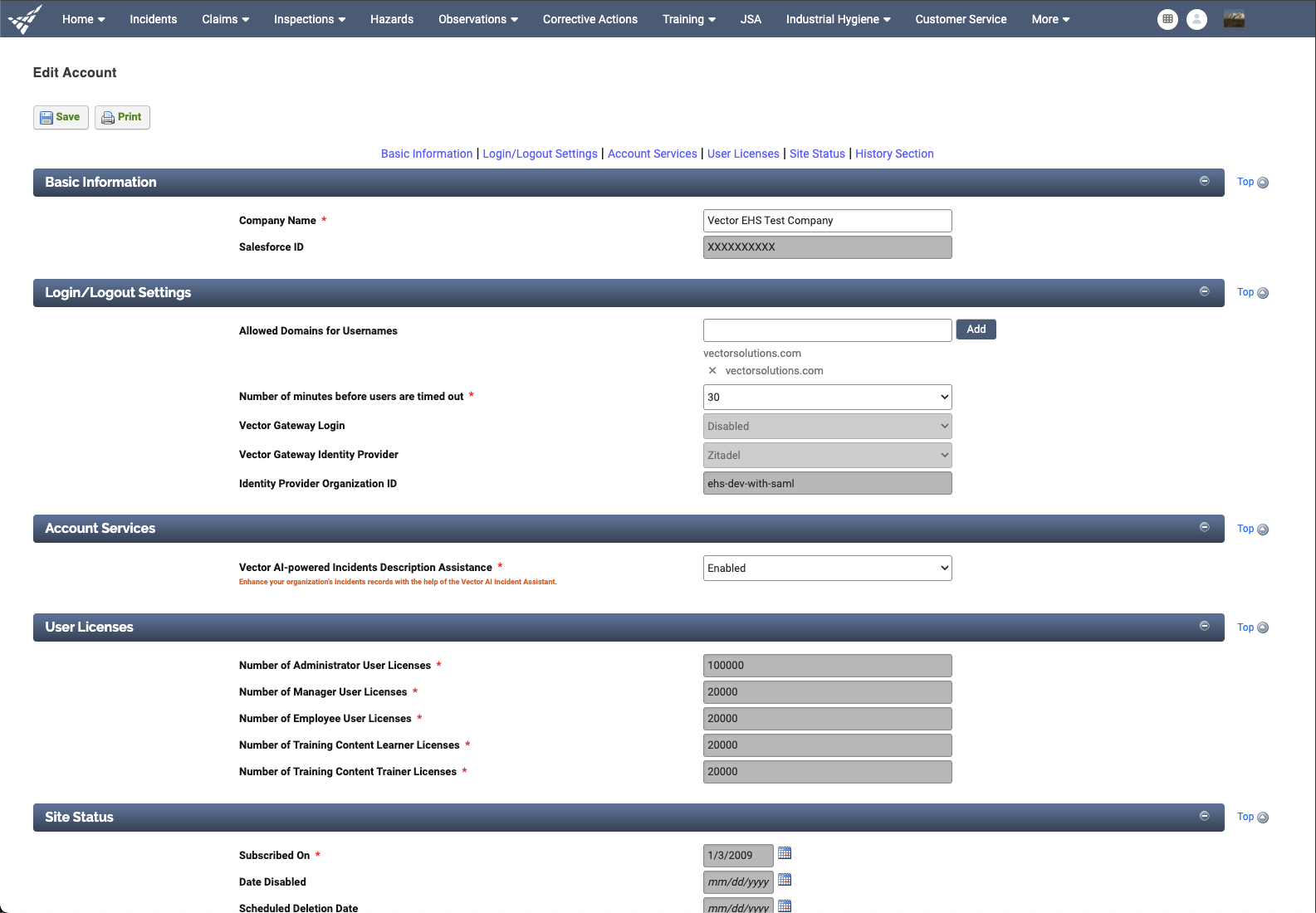 Vector Ehs Management Release Notes 6 33